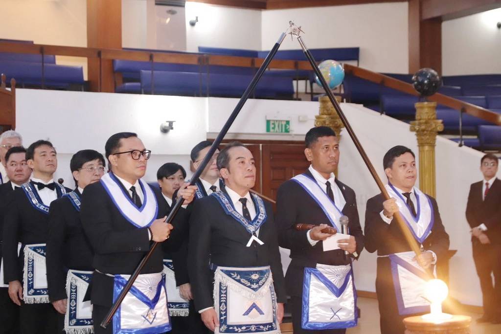 Han Lodge Visited Philipine Lodge #152 on 20240217 - Freemason GLOC